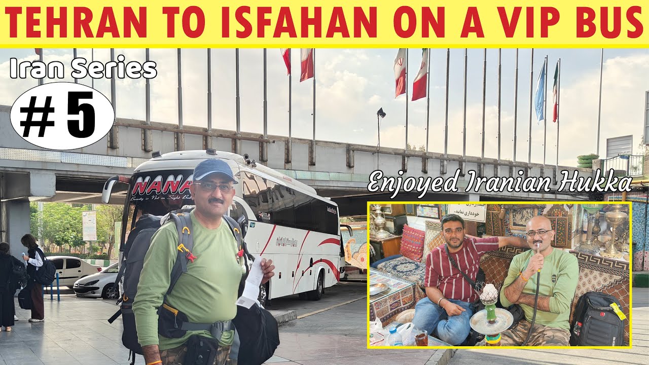 Don't Miss Out on the BEST Bus Experience from Tehran to Isfahan - YouTube