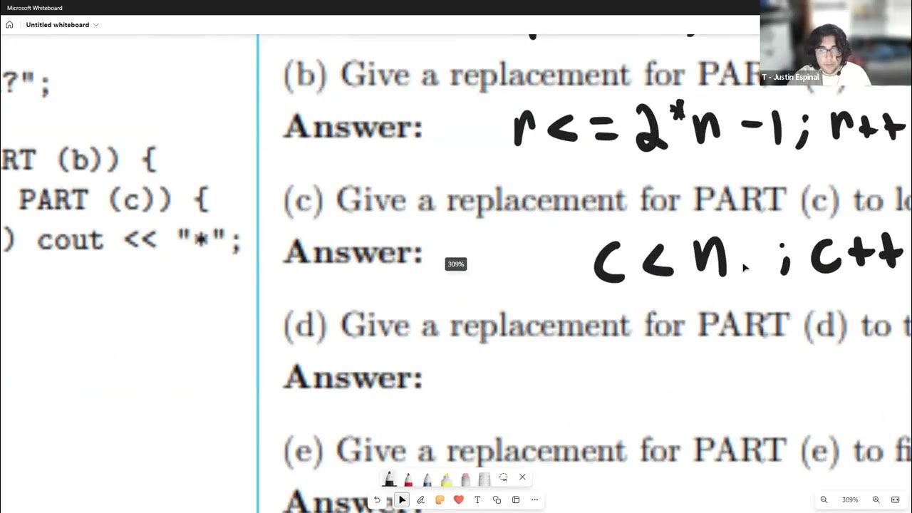 Professor Ryba Lecture CS111 Review Code for All - YouTube