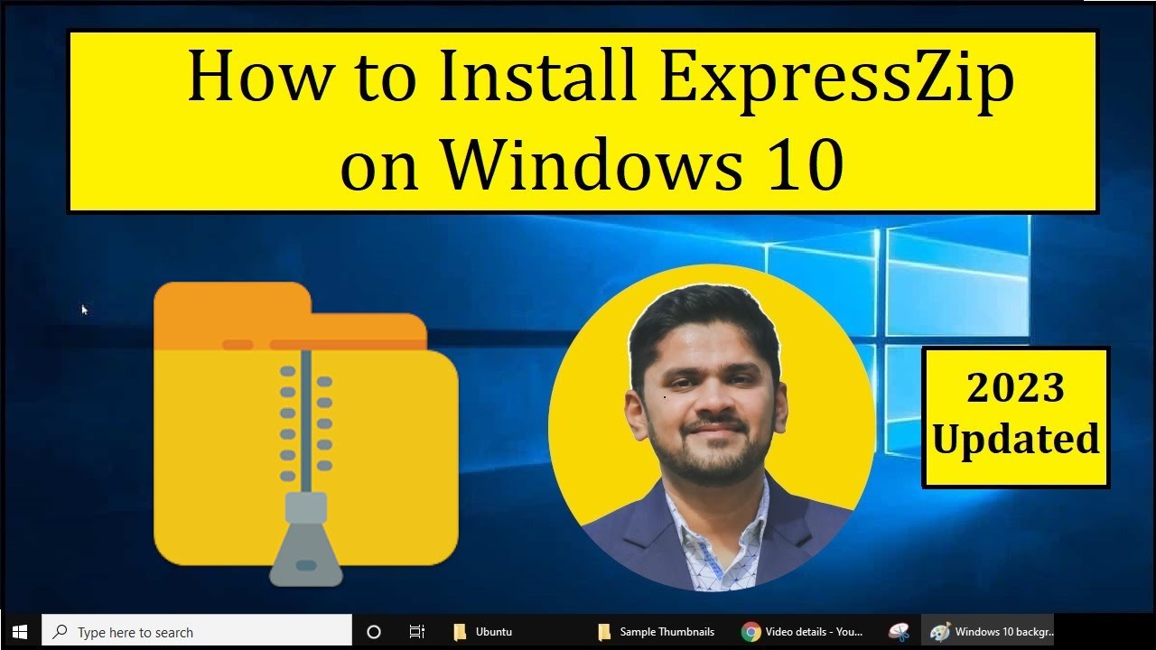 How to Install ExpressZip on Windows 10 | Complete Installation - YouTube