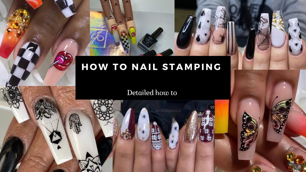 STAMPING 101 NAIL ART STAMPING TUTORIAL - YouTube