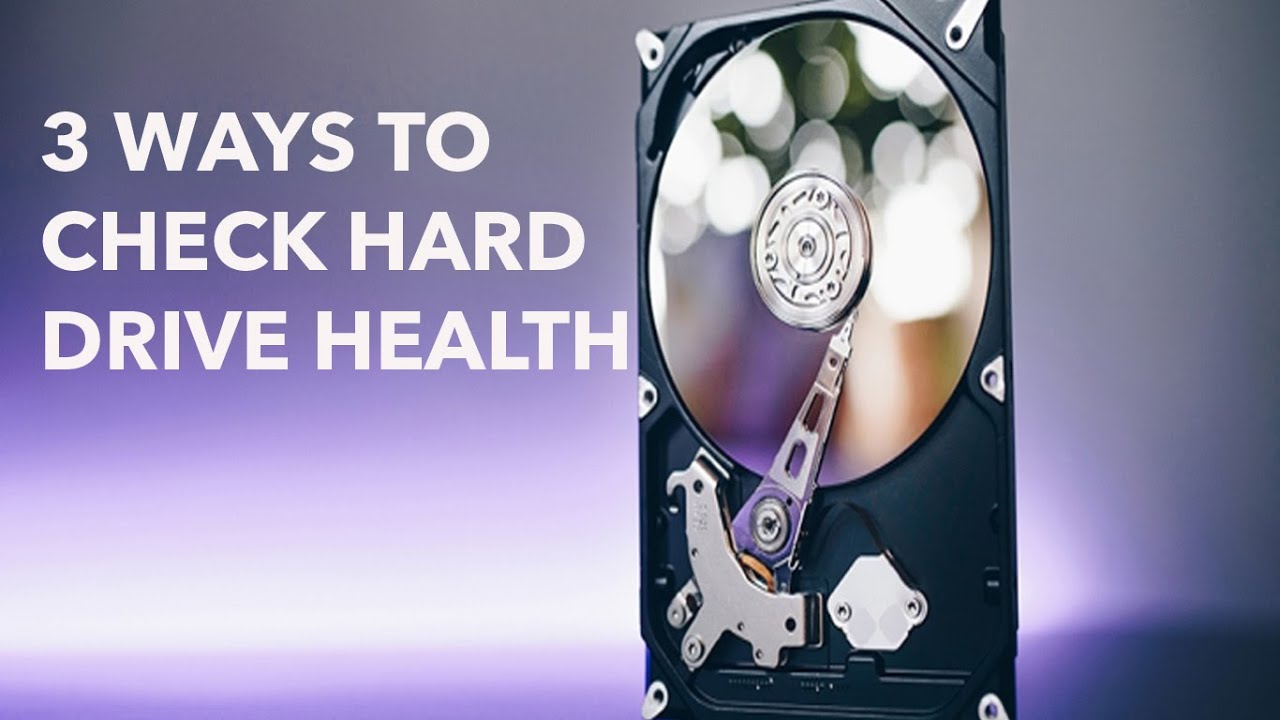 Check Hard Drive Health Free - YouTube