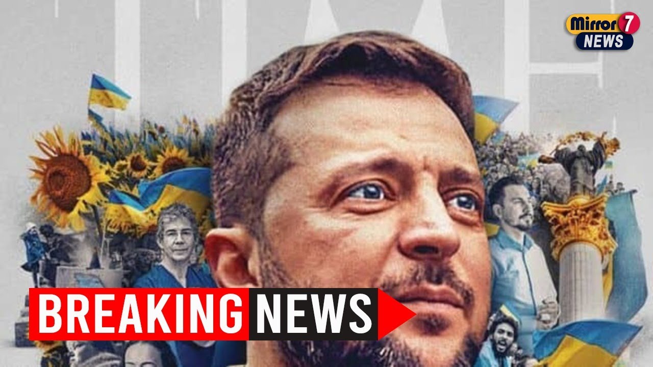 Time magazine names Ukraine President Volodymyr Zelensky as ‘Person of ...