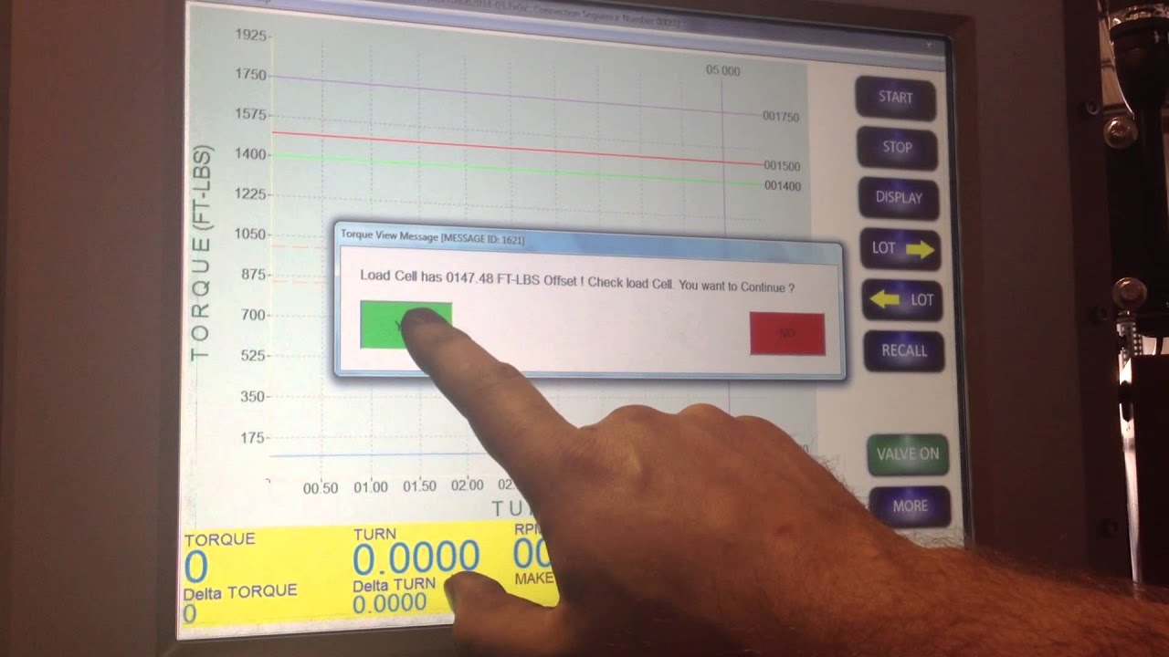 Torque Turn M View System by Anthelion installed on 54-02 Bucking Unit ...