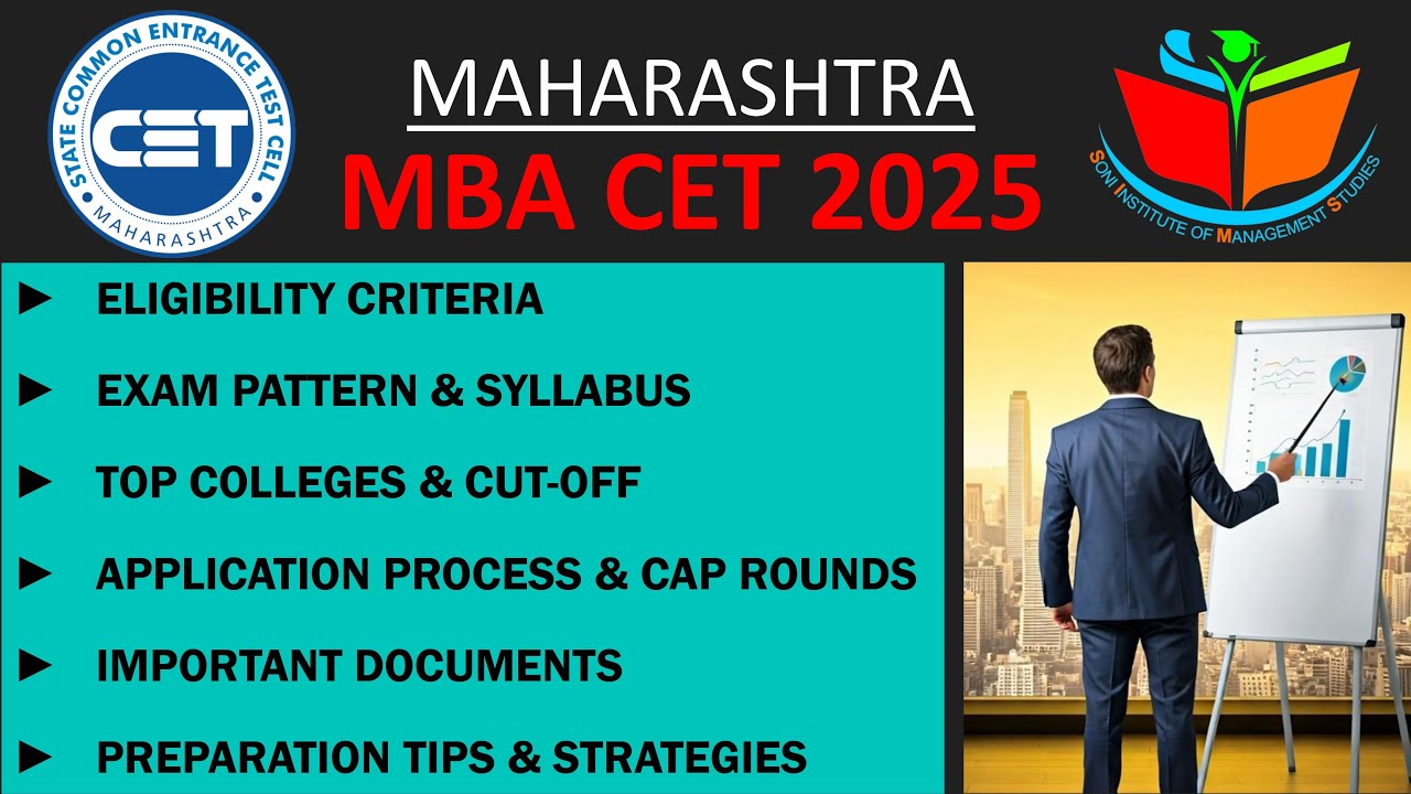 MBA CET 2025, Maharashtra MBA CET 2025, Mh MBA CET, महाराष्ट्र एमबीए ...