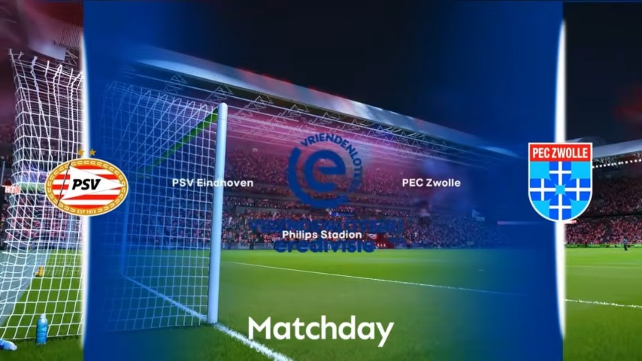 Highlights | PSV 6-1 PEC Zwolle - YouTube
