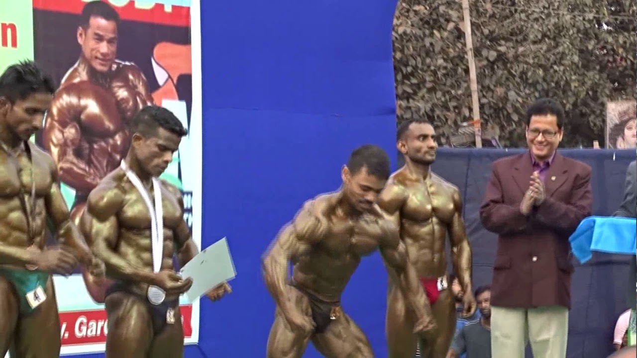 2018 ALL INDIA RAILWAYS BODYBUILDING 55KG GOLD - YouTube