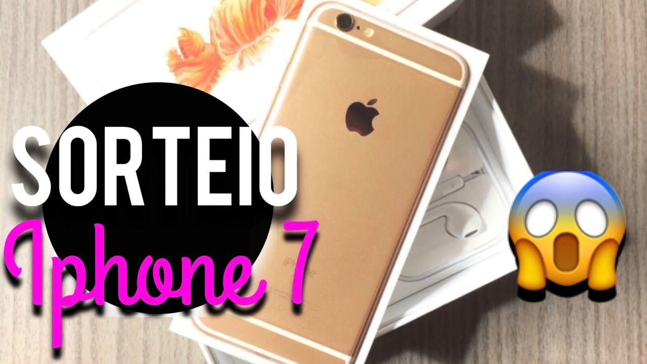 SORTEIO IPHONE 7 - CORRE PARA CONCORRER! - YouTube