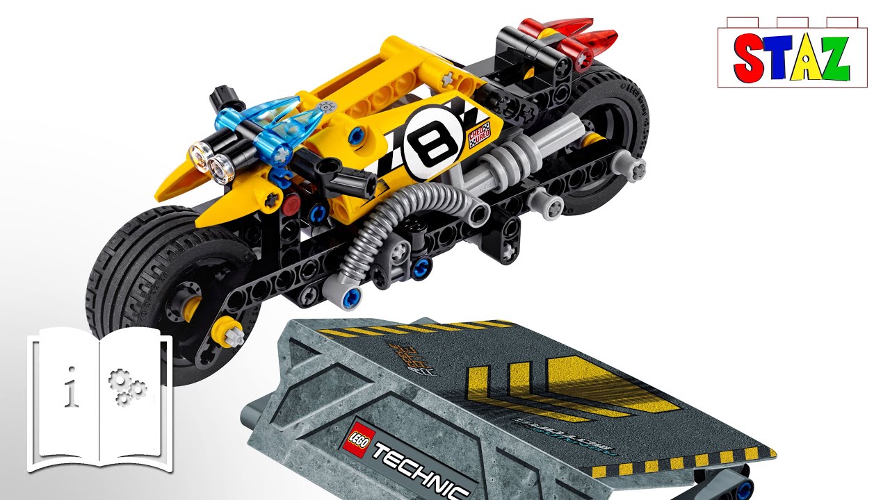 LEGO 42058 Stunt Bike - instructions - YouTube