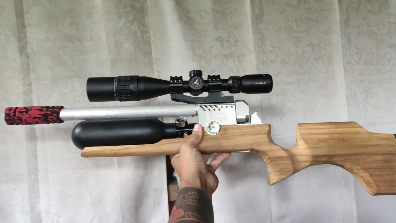 adjustable power trigger for your DIY pcp airguns - YouTube