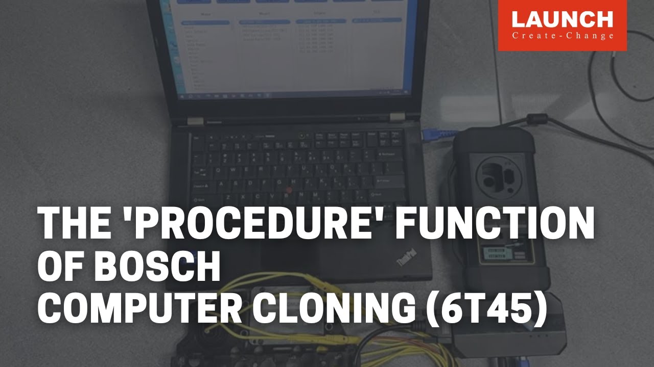X-PROG3 PC Adaptor | The "procedure" function on BOSCH for computer ...