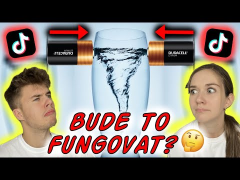 Zkoušíme TIKTOK LIFEHACKY - Tornádo ve skleničce??!!!