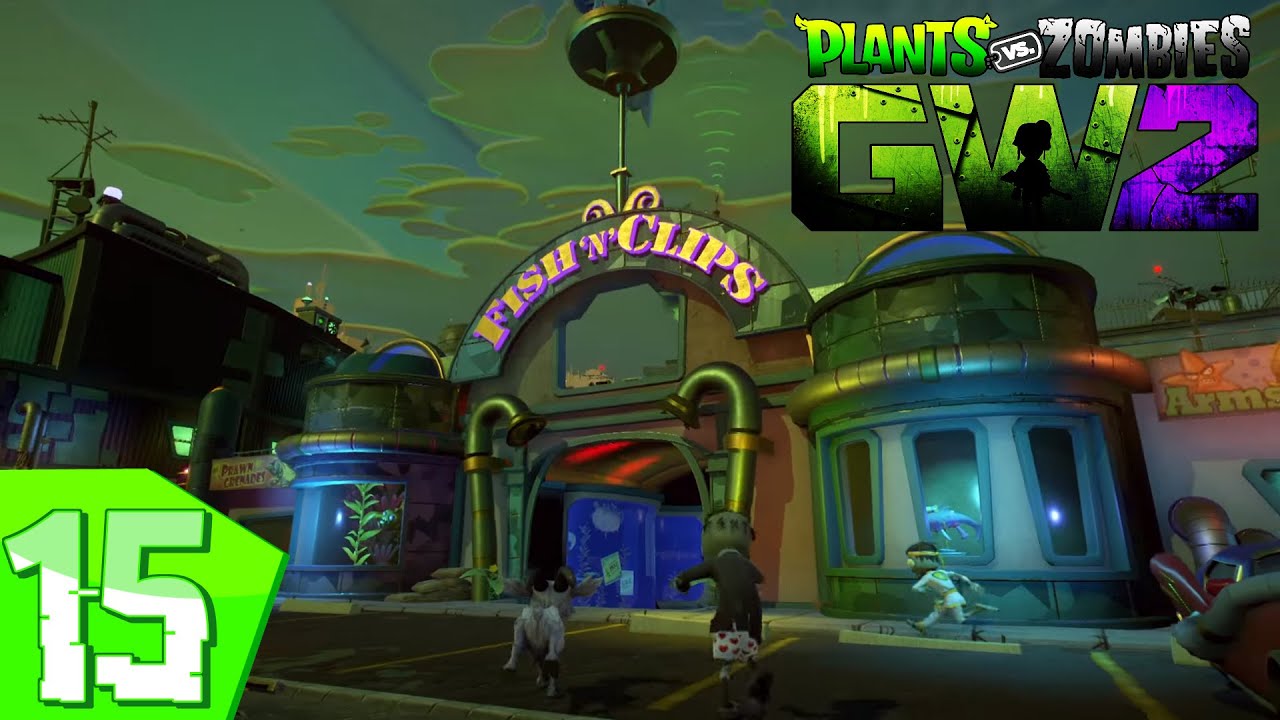 Plants Vs Zombies Garden Warfare 2 | NEW Aqua Center In Graveyard Ops ...