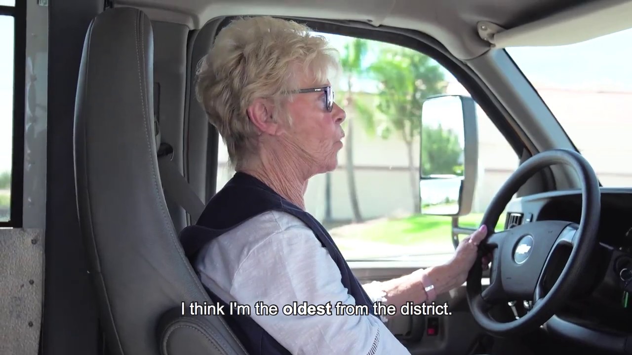 Meet Helga Brown, MVUSD's longest working driver | School Bus Driver ...
