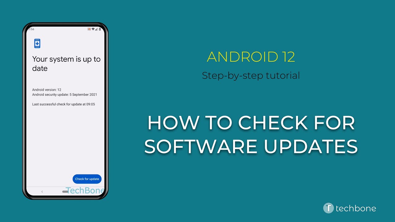 How To Check For Software Updates Android 12 YouTube How To Check For Software Updates Android 12 YouTube