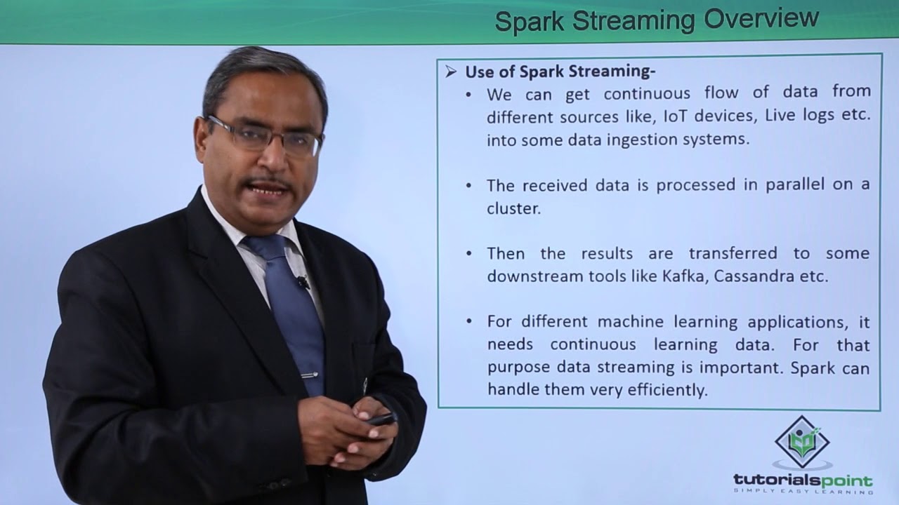 Spark Streaming Overview - YouTube