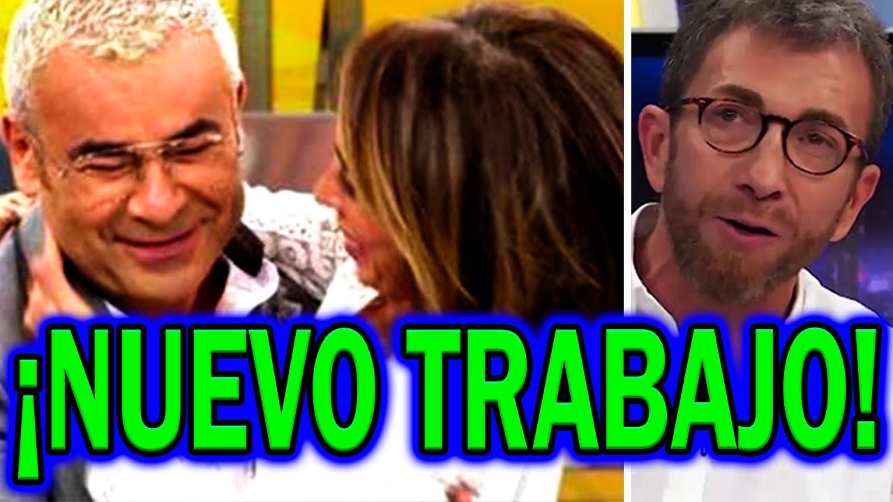 💥BOMBAZO GORDO de Jorge Javier Vázquez en TELECINCO por Pablo Motos y ...