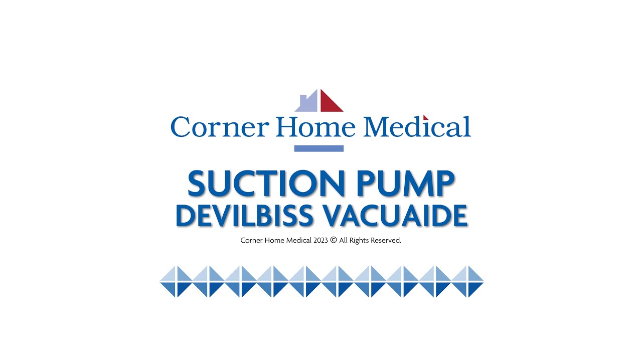 CHM Suction Pump for Trac and Oral Suction User Guide - Devilbiss ...