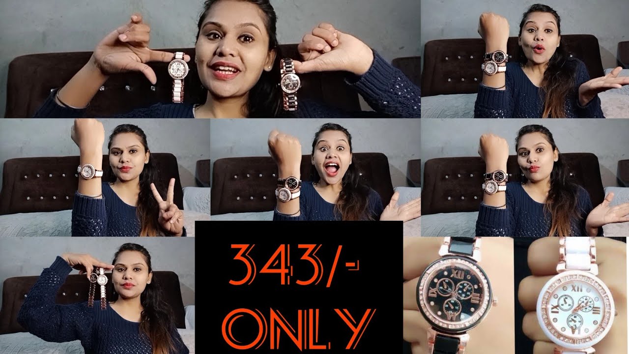 Attractive Women watches || Party wear Watch combo || Meesho shopping ...
