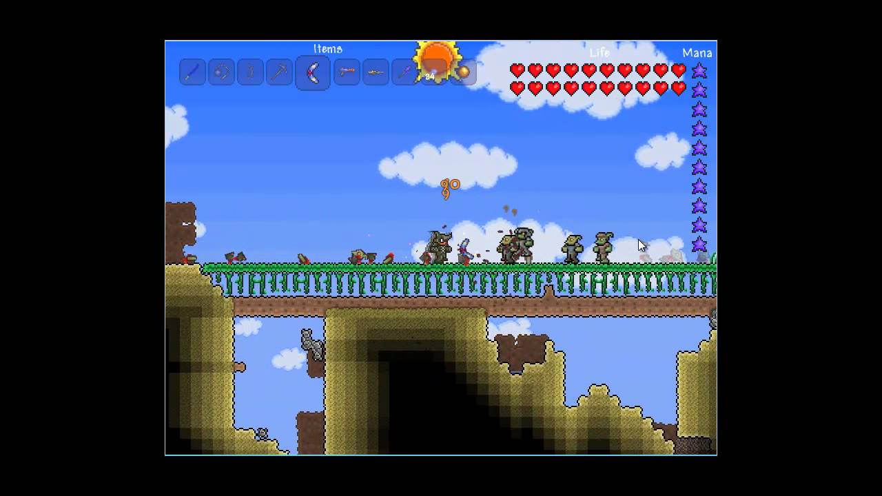 Terraria - Goblin Army - YouTube
