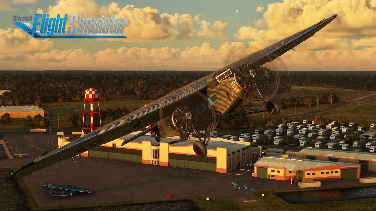 TukanFlightSim Ford Trimotor 5AT – Low Level Fun over Fantasy of Flight ...