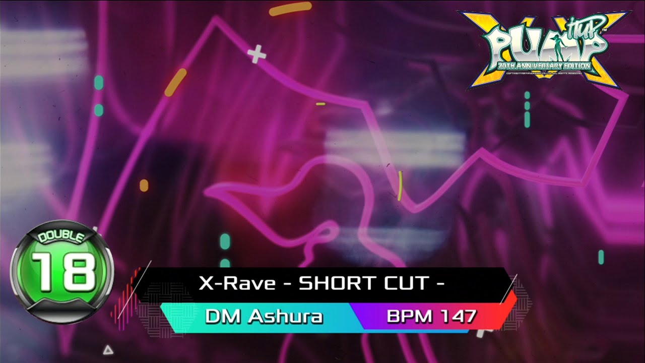 [PUMP IT UP XX] X-Rave - SHORT CUT - D18 - YouTube