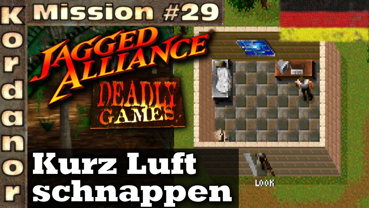 Jagged Alliance Deadly Games (1996) Kurz Luft Schnappen #29 [DE] by Kordanor - YouTube