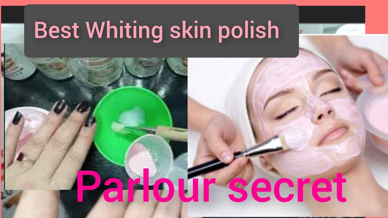 How to bleach your face at Home || parlour secret whiting Skin polish ...