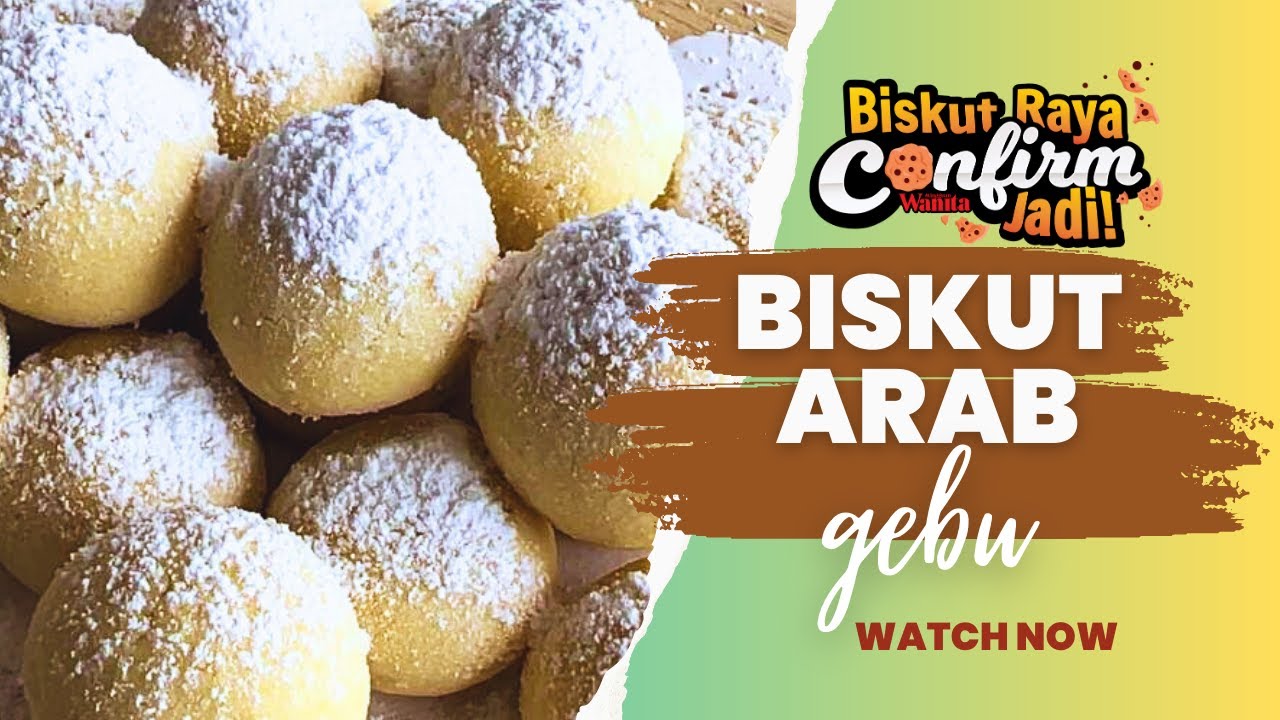 Biskut Arab Gebu - YouTube