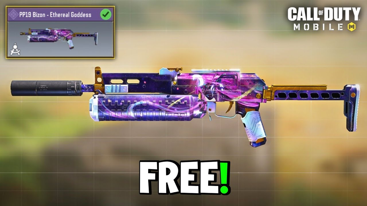 Don’t forget to redeem this awesome free PP19 Bizon - Ethereal Goddess ...