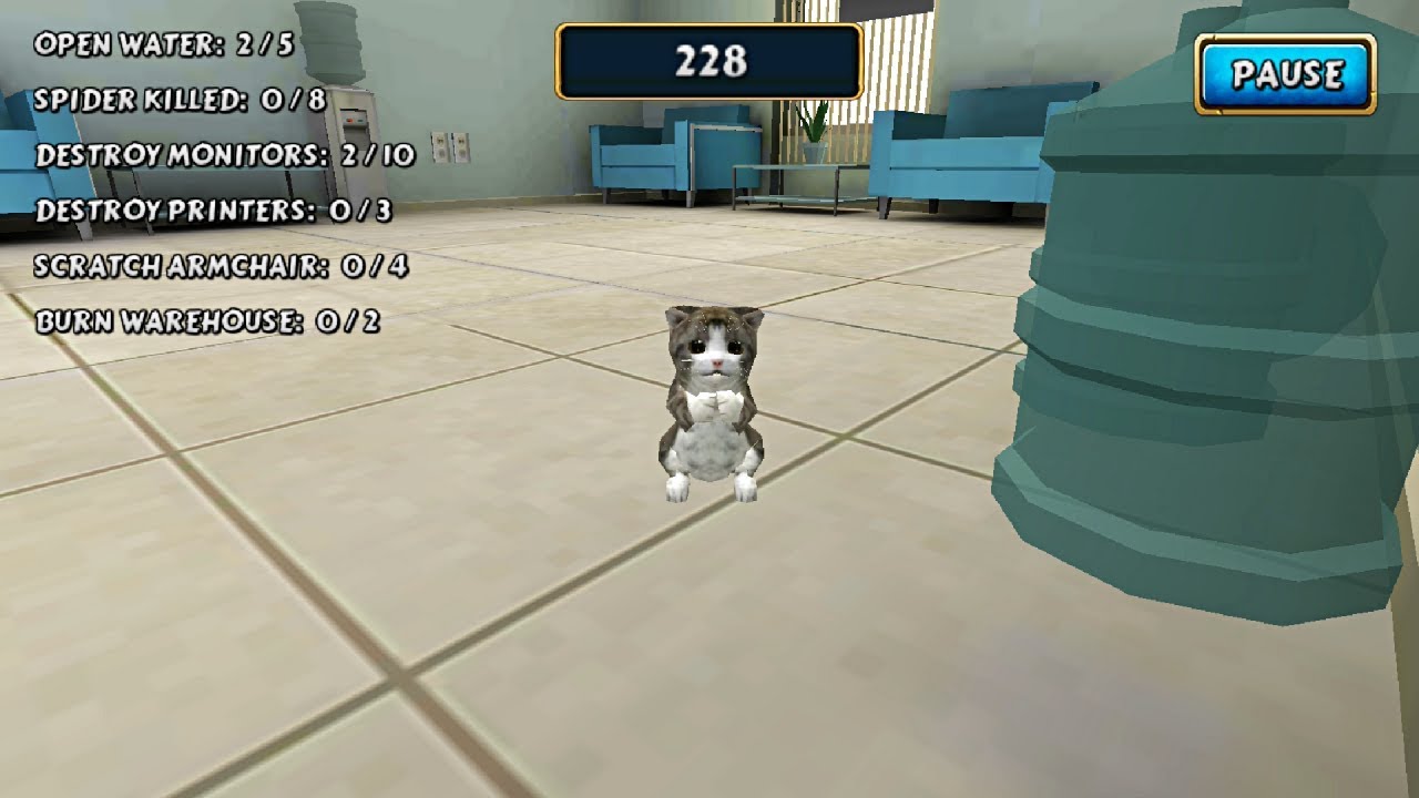 Pet Care Game Cat Simulator : Kitty Craft by HGamesArt - YouTube
