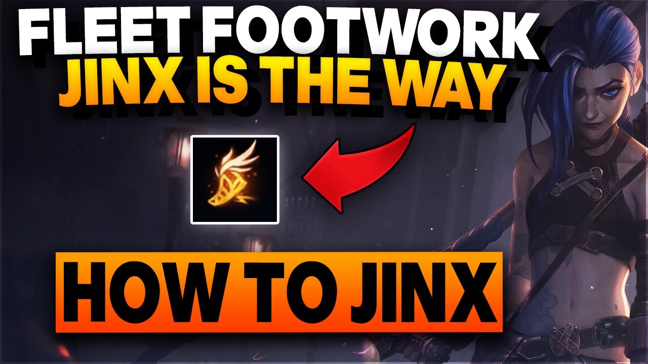 Fleet Footwork makes Jinx even more OP?! - Jinx ADC Gameplay - YouTube