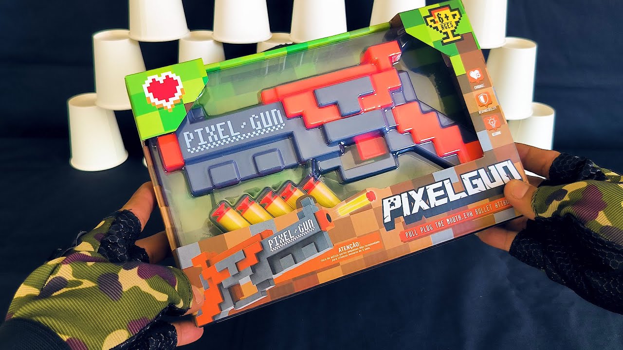 Pixel Gun - Pull Plug The Mouth, Eva Bullet Attack! - YouTube