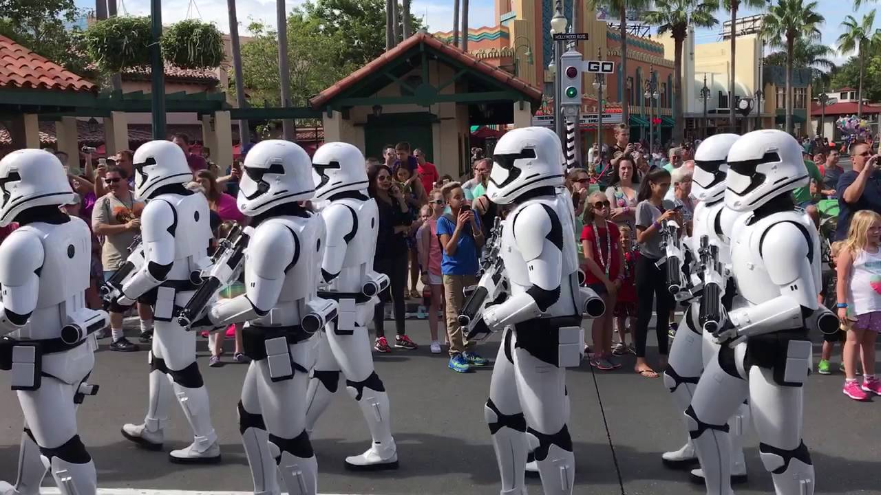 First Order at Disney World Hollywood Studios - YouTube