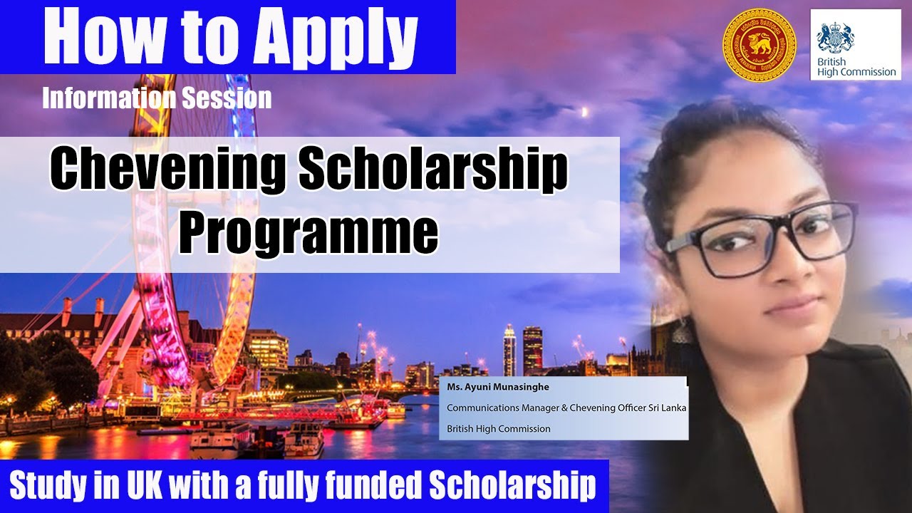 Chevening Scholarship Programme - 2022 - YouTube