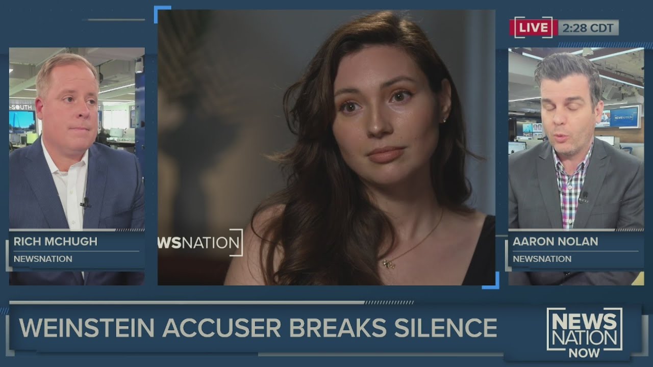 A sneak peek of NewsNation's exclusive interview with Weinstein accuser ...