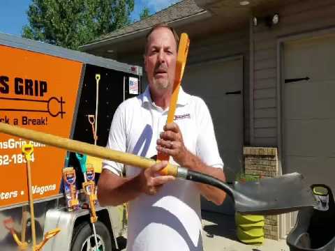 Shovel Handle Extension Tool - Macen's Grip - The Ultimate Back Saving ...