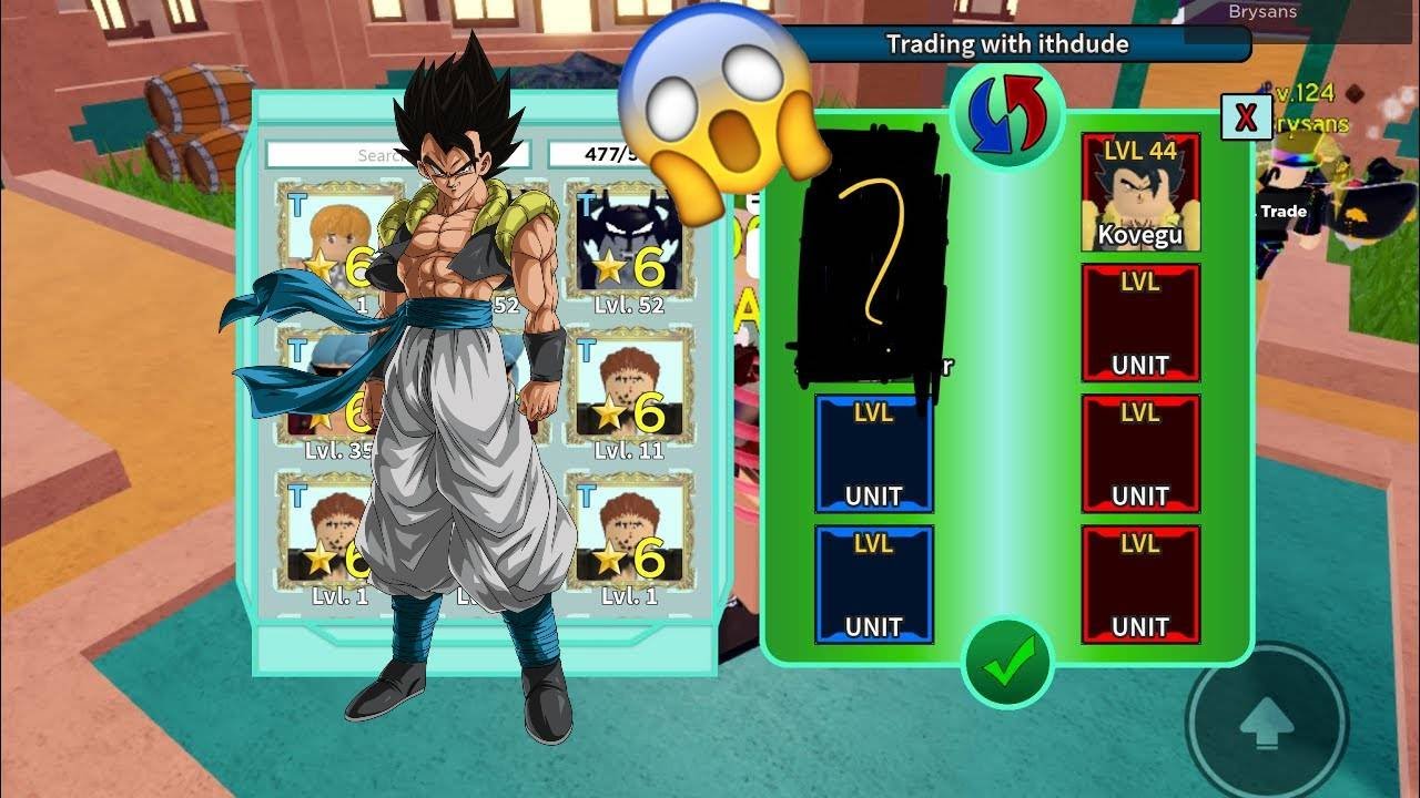 ASTD trading for gogeta ( W or L ) - YouTube
