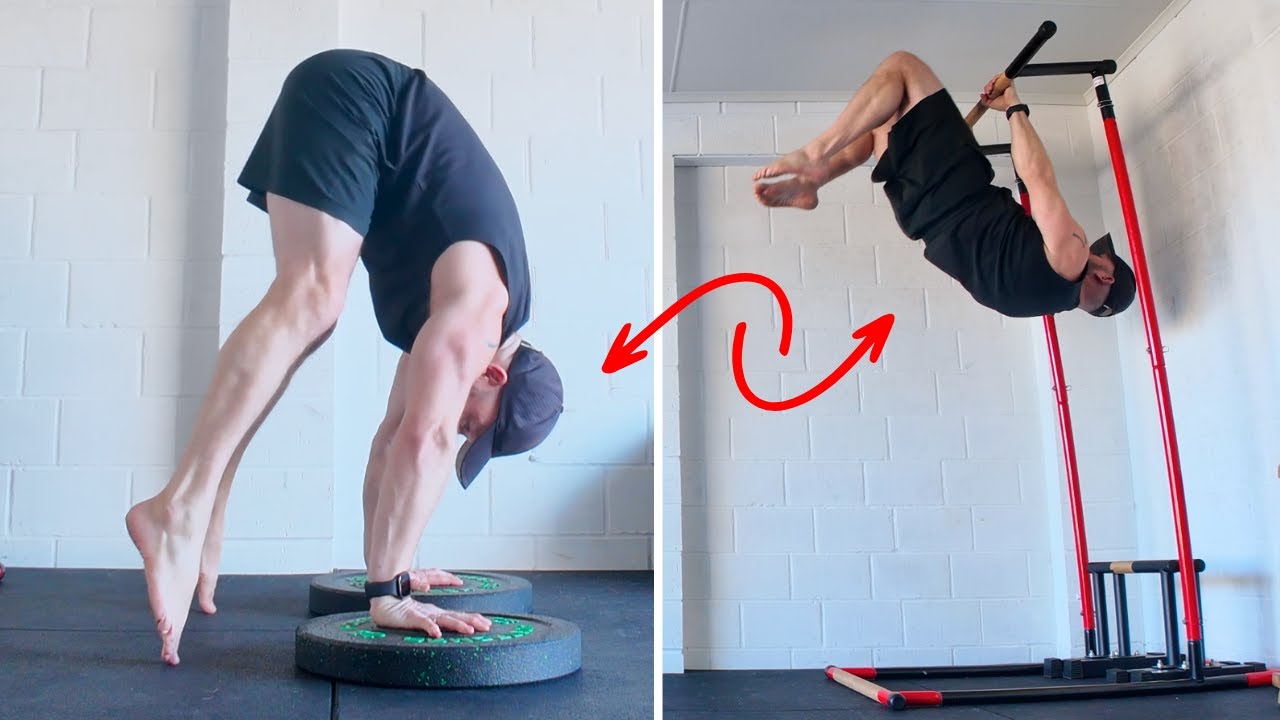 Drills and Tips For HANDSTAND PRESS AND FRONT LEVER PULL - YouTube