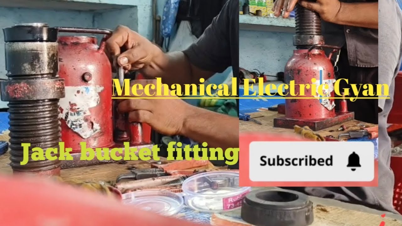 Jack bucket fitting bucket part number 45.75.20 - YouTube