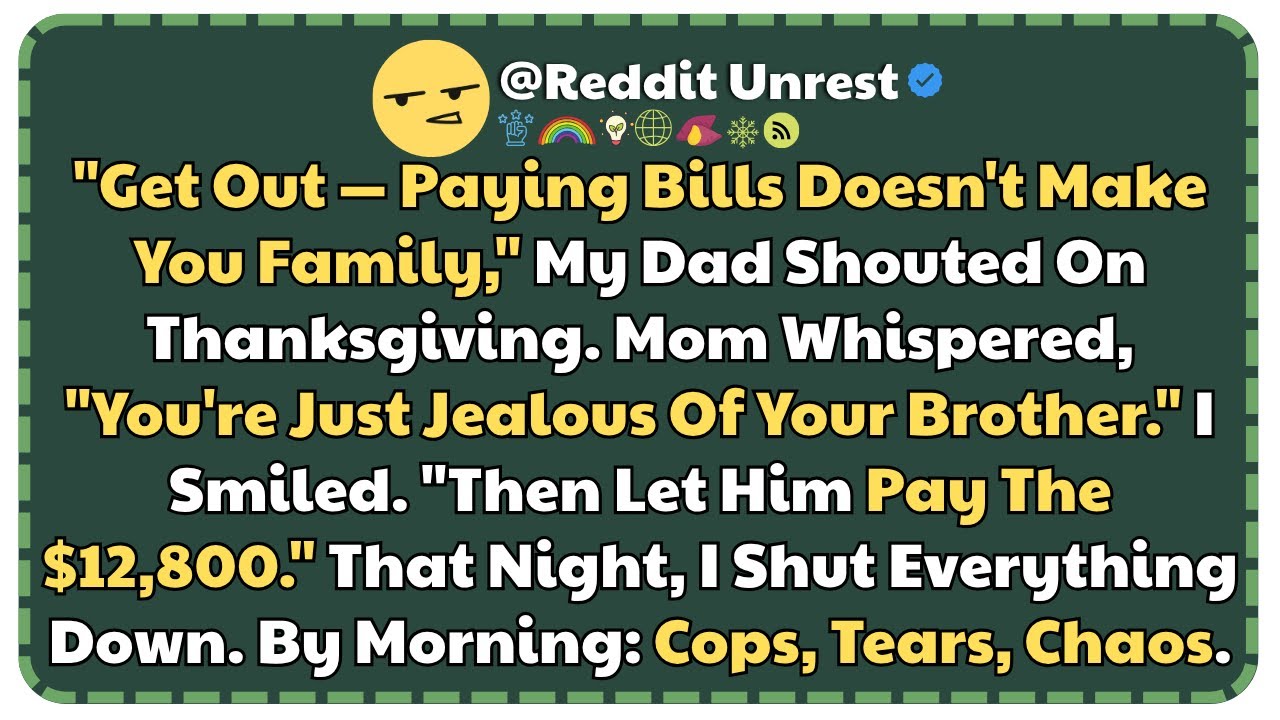 Thanksgiving Disaster: Dad Disowned Me… So I Disowned Them Back — After ...