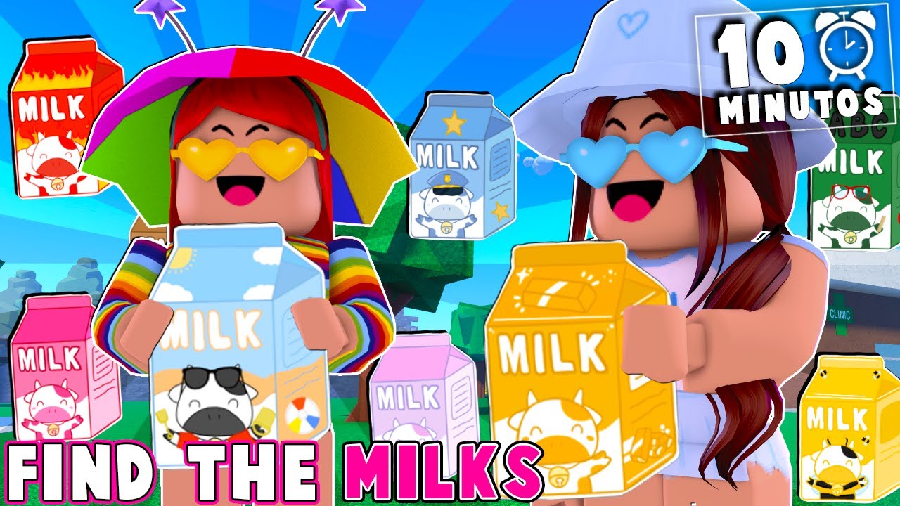 QUEM ENCONTRAR MAIS LEITES EM 10 MINUTOS VENCE!! (Find the Milks) - YouTube