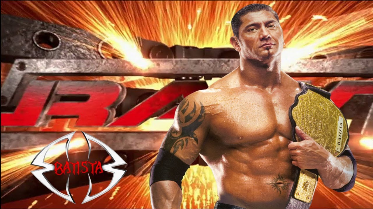 Batista ''I Walk Alone'' With Mini Tron - YouTube