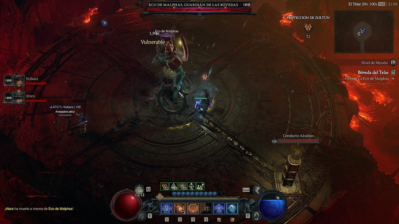 【Diablo IV】Battle Against Echo of Malphas - YouTube