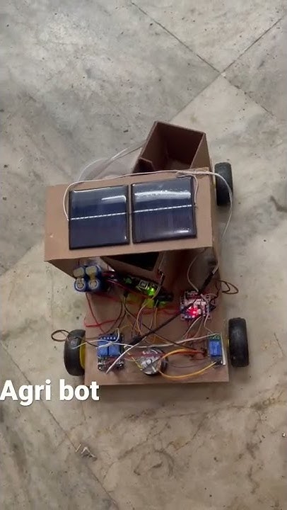 Smart agriculture robot agri bot - YouTube
