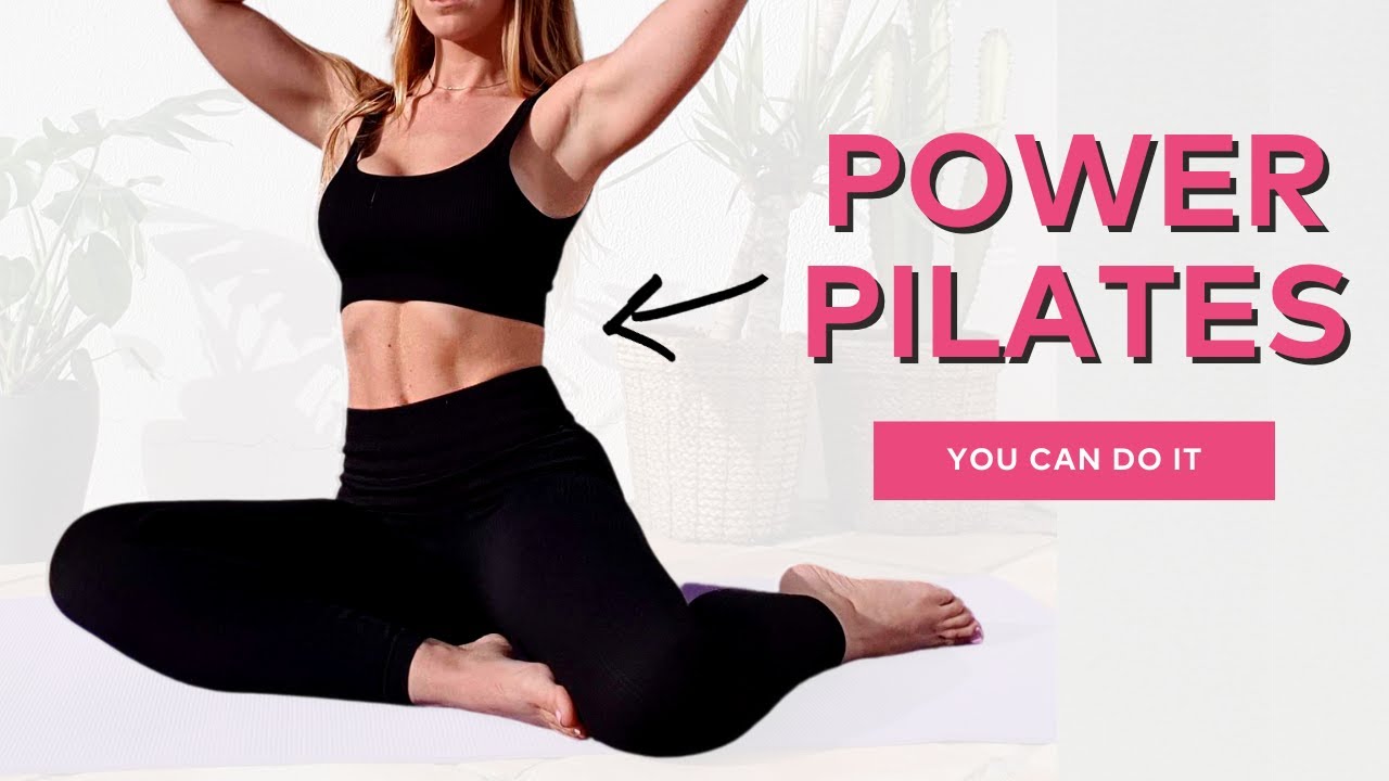 Intense Pilates Power Workout - 12 Mins - YouTube