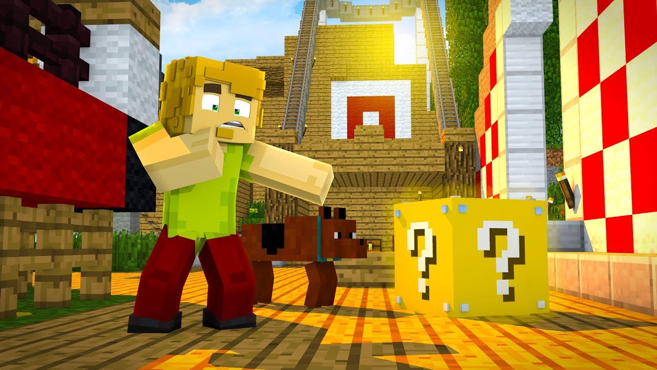 Minecraft: SCOOBY-DOO! - SALSICHA ENCONTROU UMA LUCKY BLOCK ! #38 ...