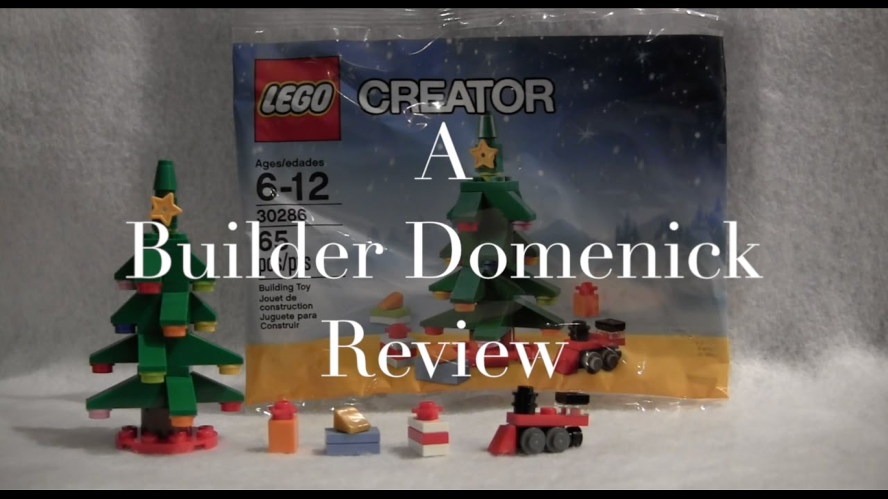 LEGO Creator Christmas Tree 30286 Review - YouTube
