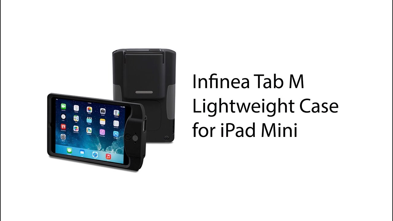 Infinea Tab M Apto Lightweight Case iPad Mini - YouTube