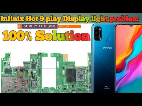 Infinix Hot 9 play (X680) Display light not working problem solution|# ...