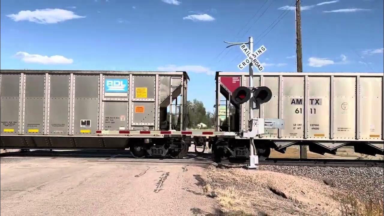BNSF #6121 Leading & NB E-AMHATM0-31A With Two DP GEVO’s Unit’s 9/3/23. - YouTube